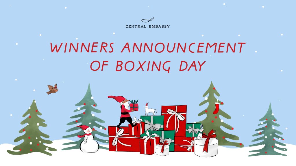 CENTRAL EMBASSY | Winners Announcement for Boxing Day 2021