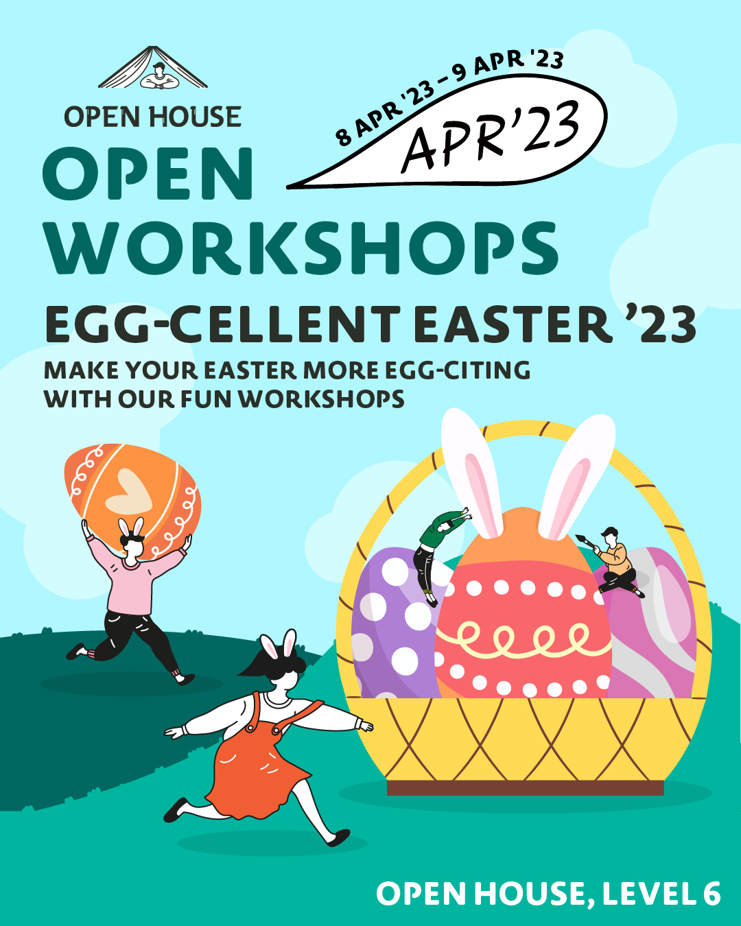 CENTRAL EMBASSY | OPEN WORKSHOPS : EGG-CELLENT EASTER '23