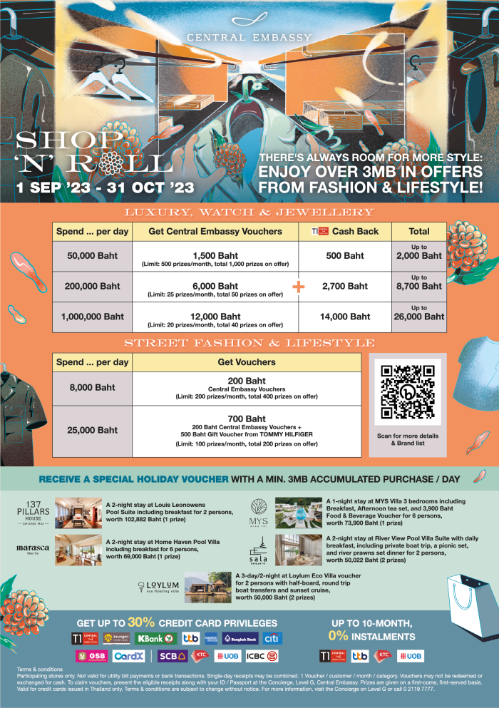 CENTRAL EMBASSY | SHOP 'N' ROLL 2023