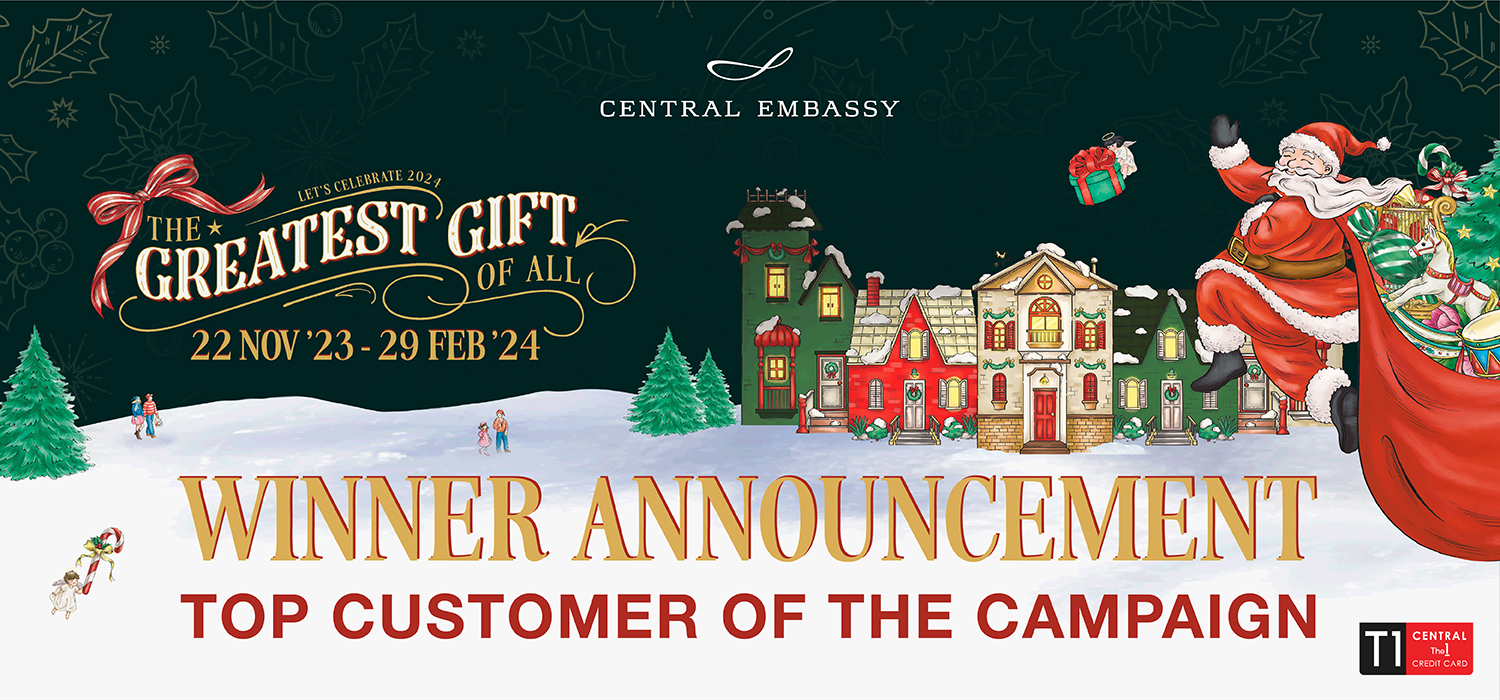 CENTRAL EMBASSY | Winner Announcement : Ultimate Luxe 2023