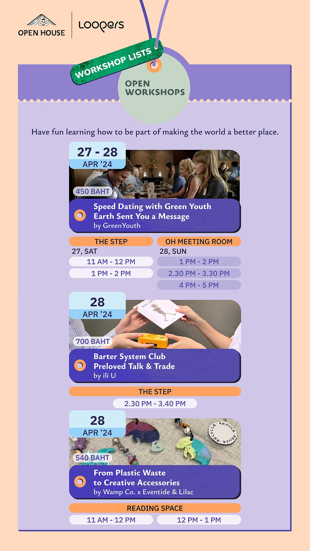 CENTRAL EMBASSY | OPEN MARKET : LOOPERS USE LOOP REPEAT